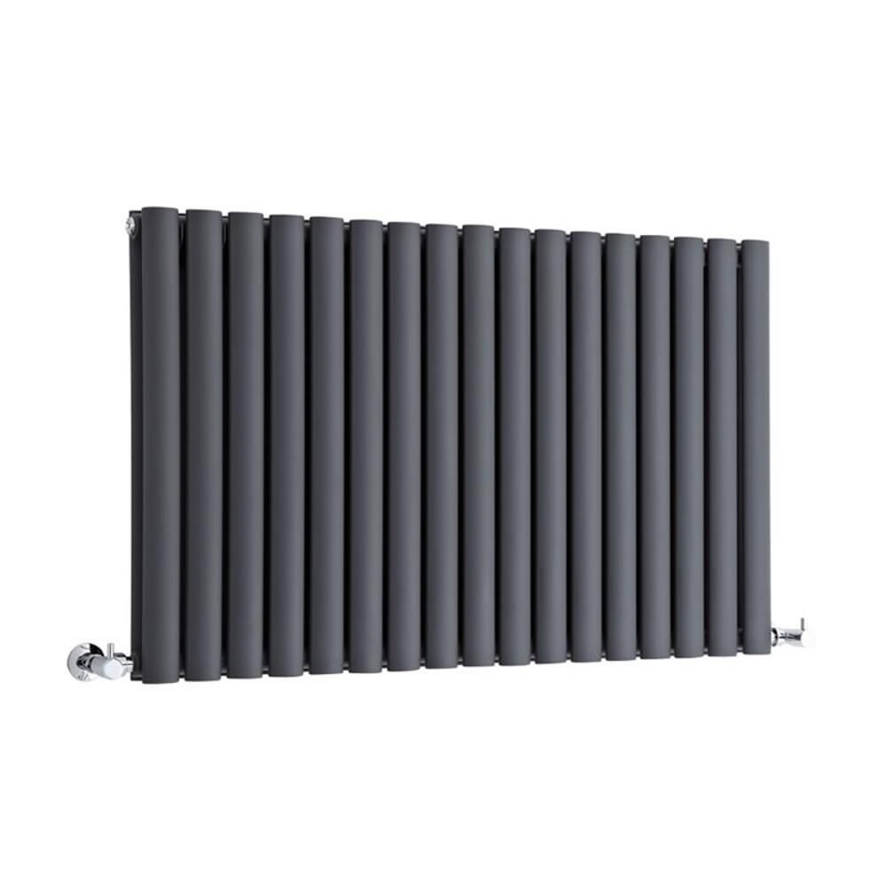 Milano Aruba - Anthracite Horizontal Designer Radiator - Choice of Size