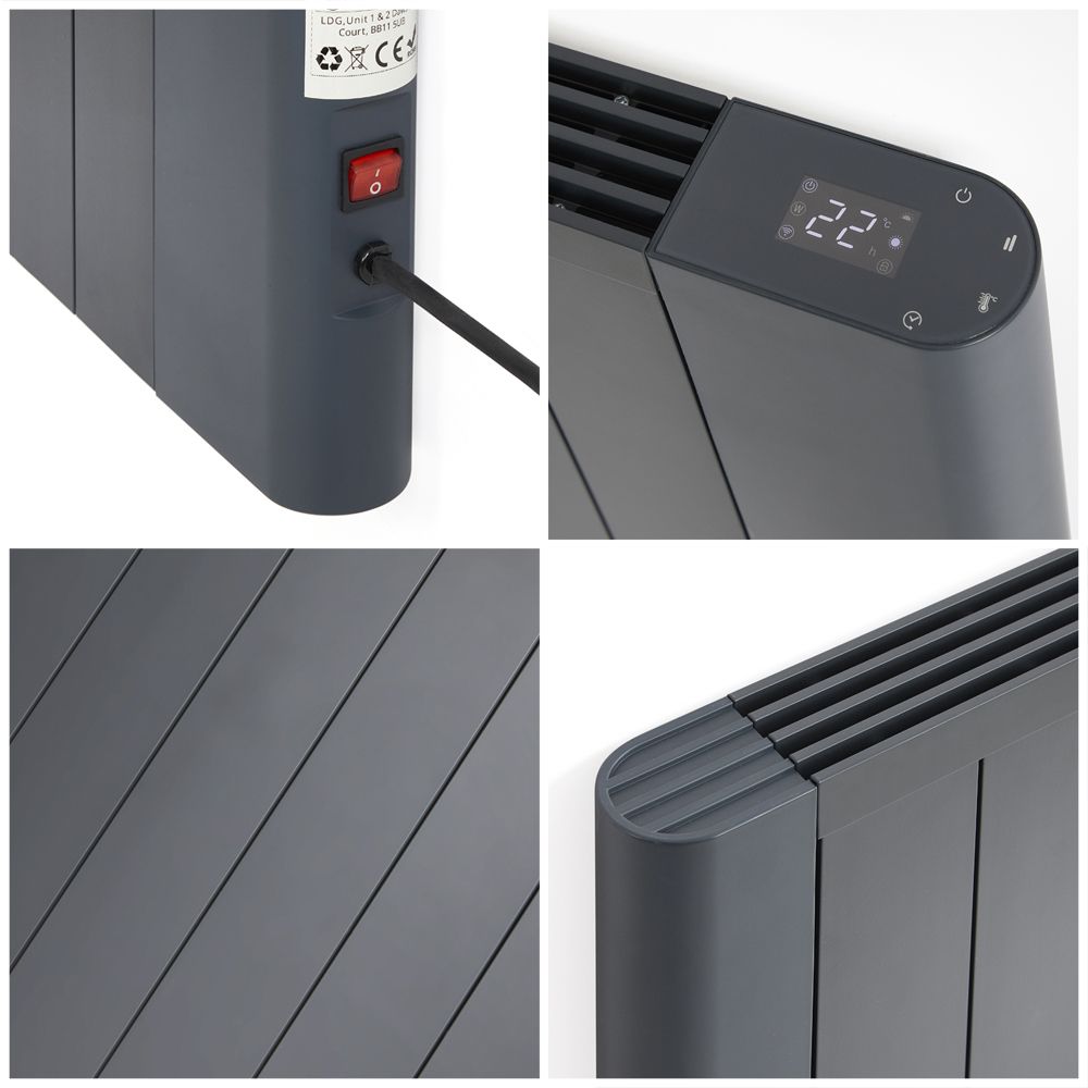 ECOSO Torr - Dry Heat Smart Electric Heater - Plug-In/Hardwired Options ...