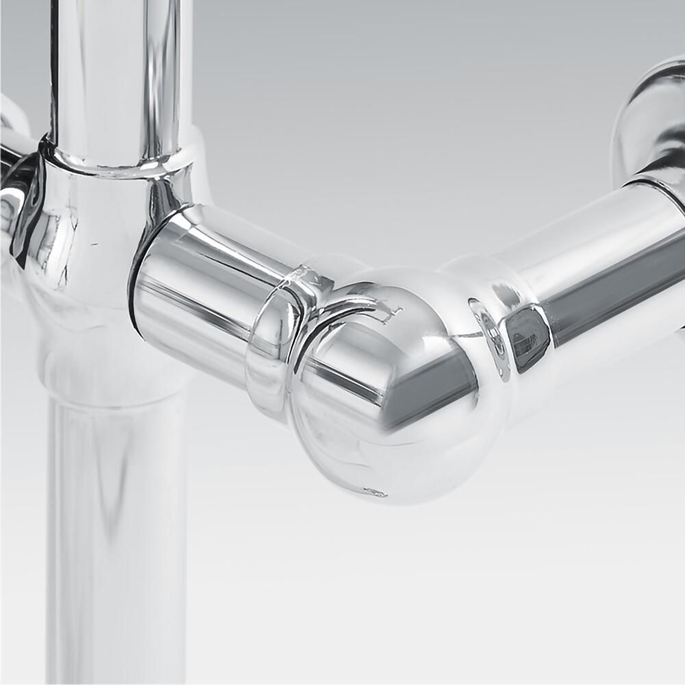 Milano - Traditional Chrome Heating Element Cable Masking Cover