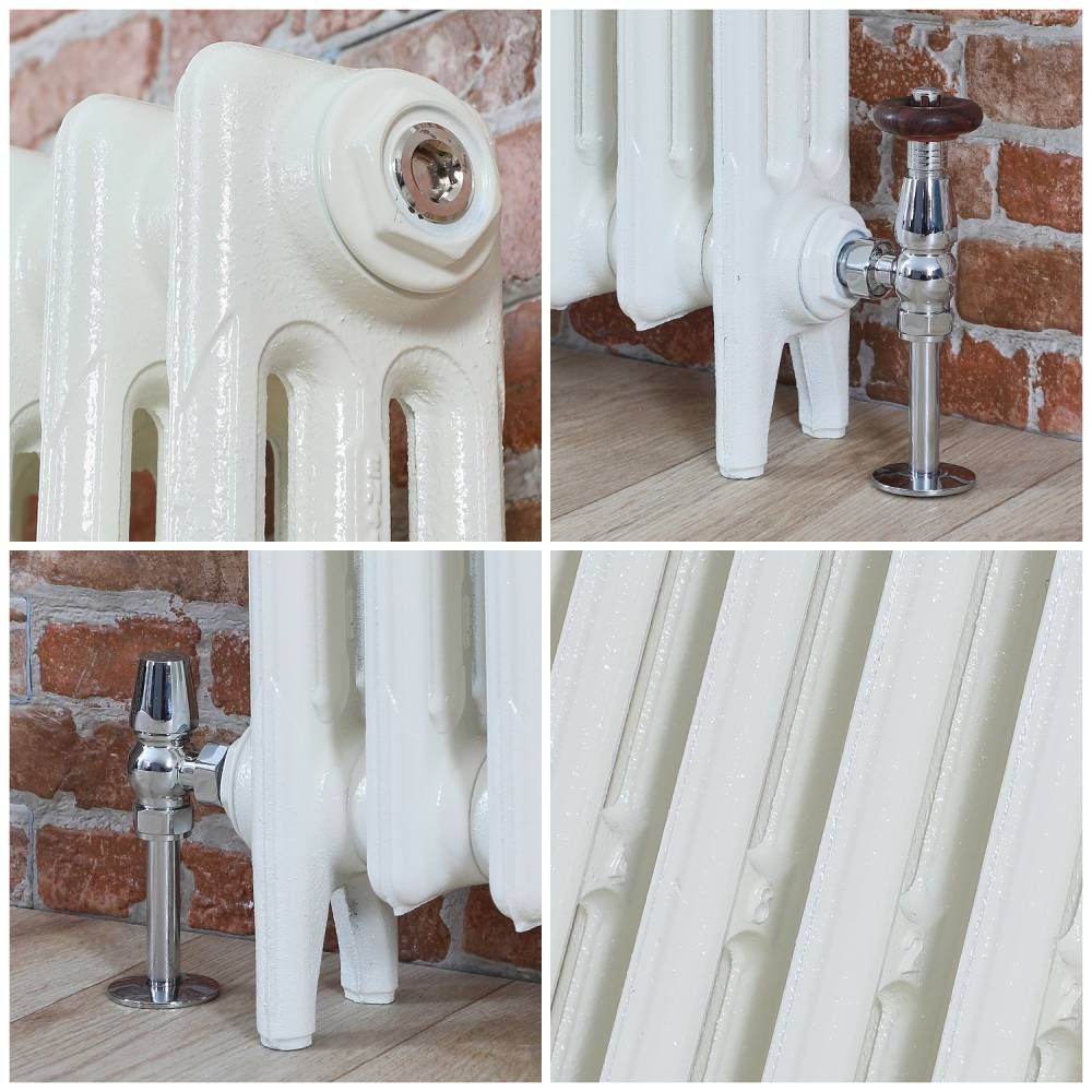 cast-iron-radiator-560mm-tall-porcelain-white-multiple-sizes-available