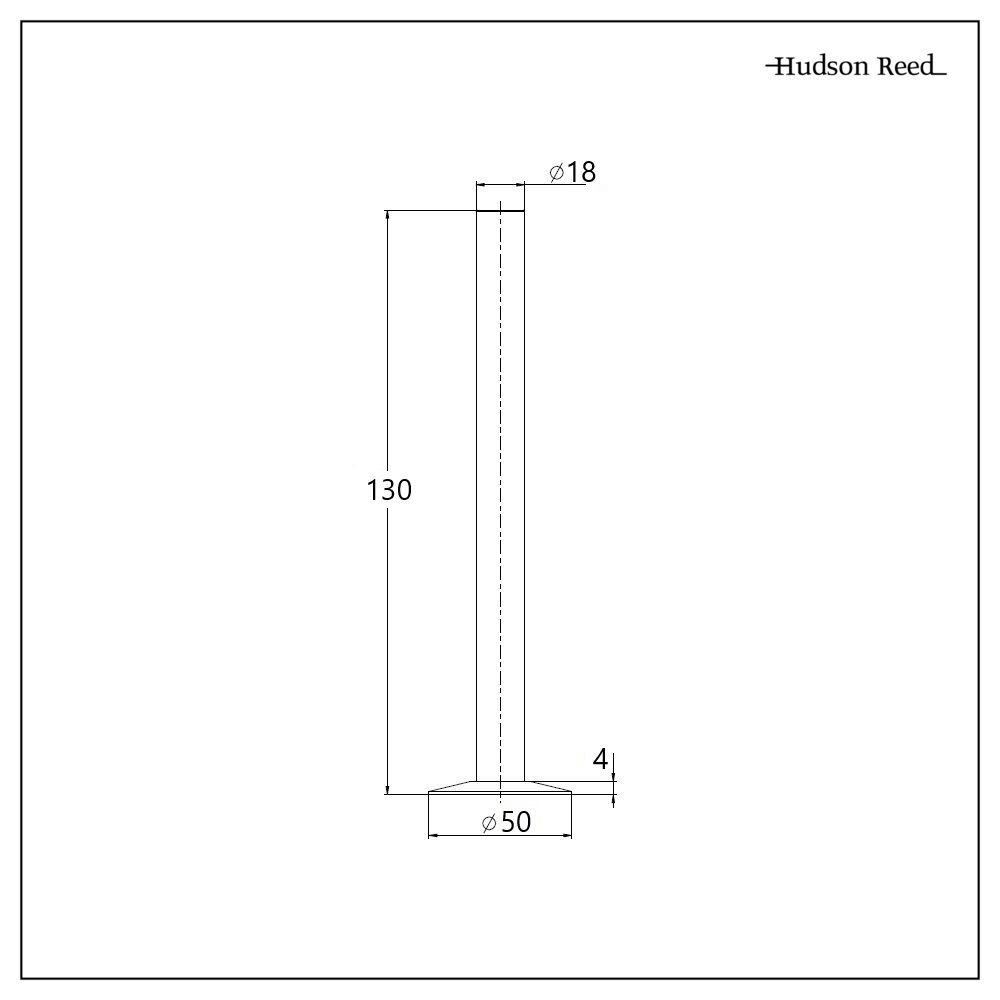 Milano - Brushed Gold Radiator Pipe Sleeves (Pair)